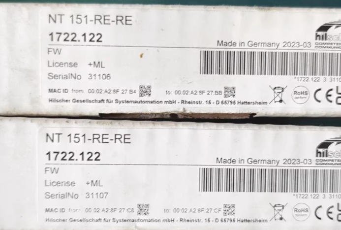 Hilscher Ethernet Gateway NT151-RE-RE 1722.122 - Xiamen Lisen Trading ...
